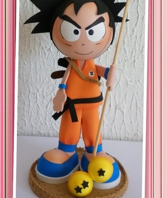 Muñeco Son Goku foamy • Manualidades con Foamy
